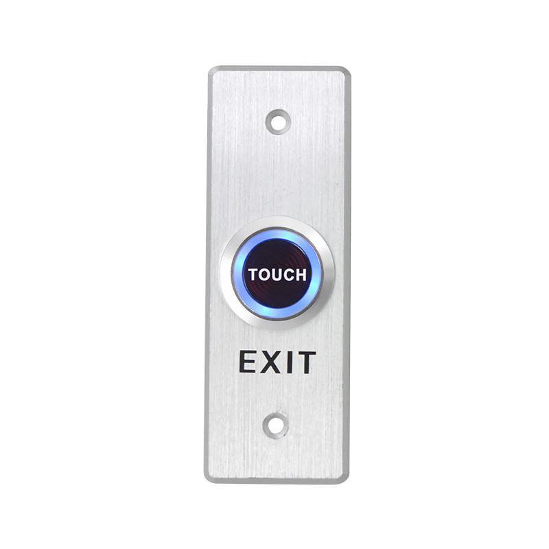 Narrow Long Size Faceplate Capacitive Touch Button Egress Switch In ...