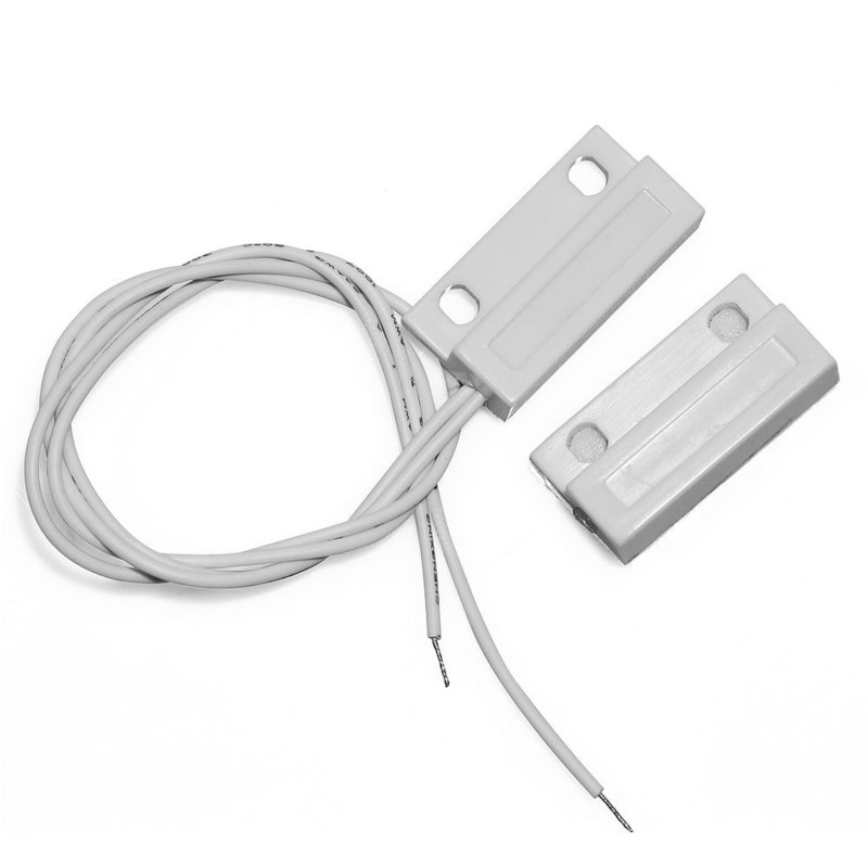 CS-38A Recessed Door Magnetic Sensor Contacts White / Brown Colors